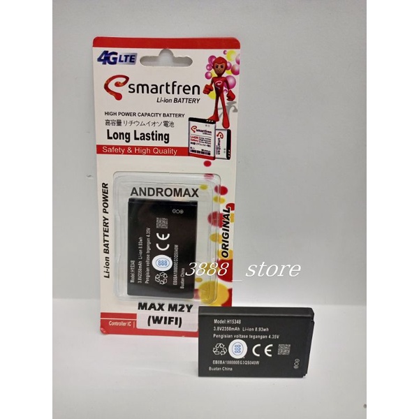Jual Baterai Original Modem Smartfren Andromax M2Y H15348 | Shopee ...