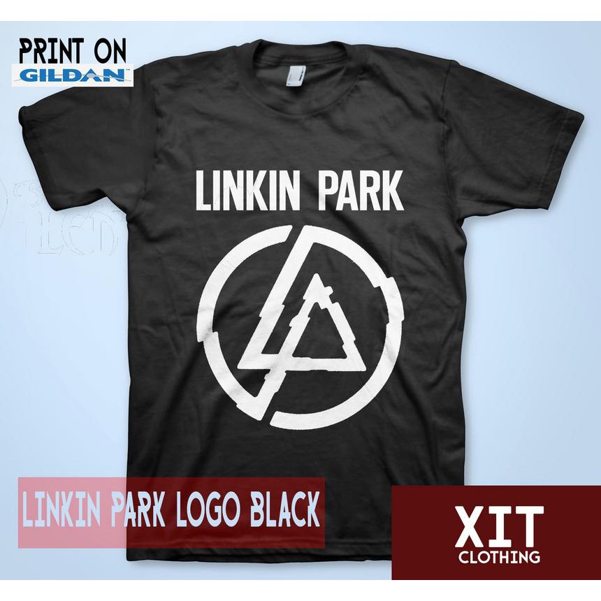 Jual Kaos DTG Musik linkin park logo black | Shopee Indonesia