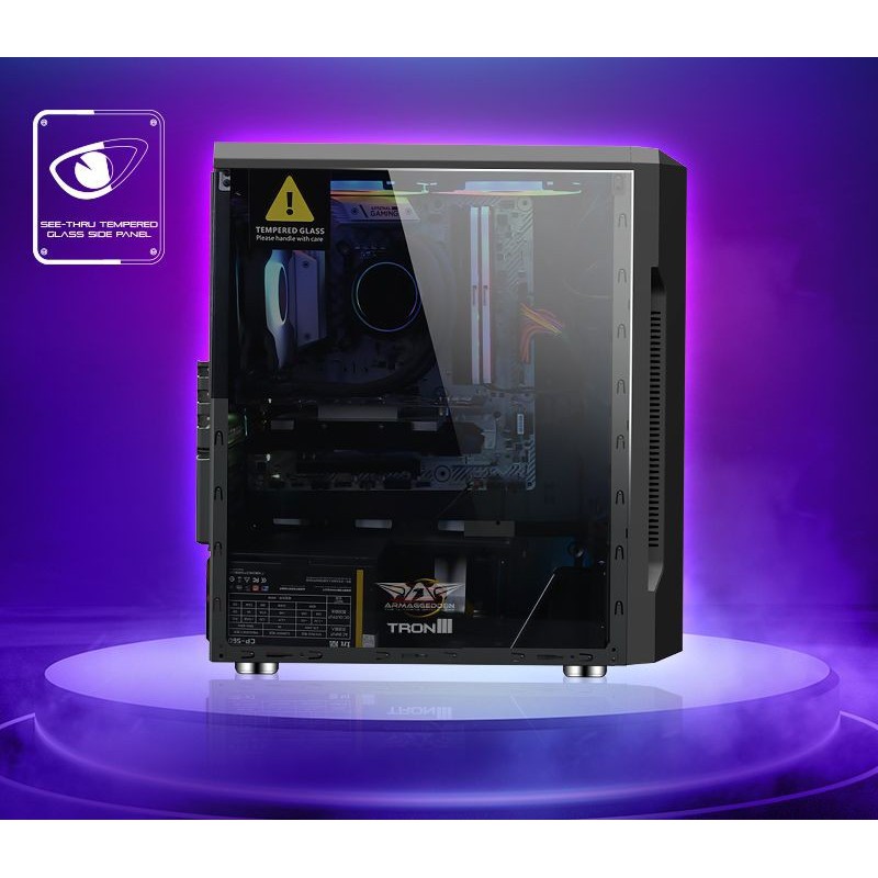 Jual Casing Armaggeddon Tron III Pro Design ATX Case | Shopee Indonesia