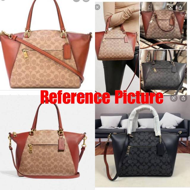 Jual Coach prairie satchel in signature 27228#semi premium authentic ...