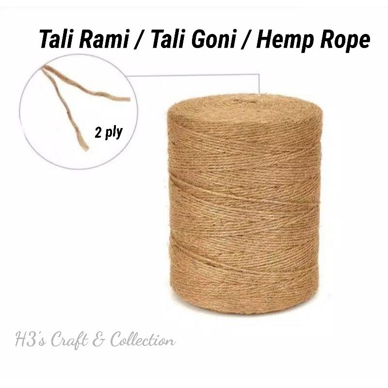 Jual Tali Goni 2 ply / Tali Rami - 2 ply | Shopee Indonesia