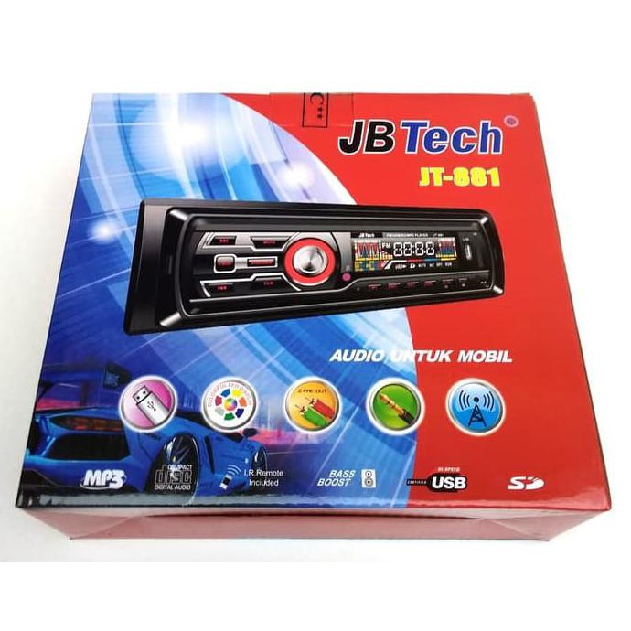 Jual TAPE MOBIL USB MMC JBTECH JT-881 | Shopee Indonesia