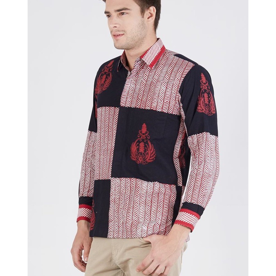 Jual The Red Garuda Batik Shirt CHP0097 | Shopee Indonesia