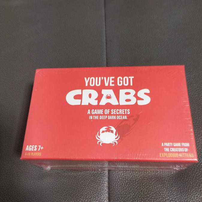 Jual You've got CRABS board / card game (by exploding kittens creator) | Shopee Indonesia