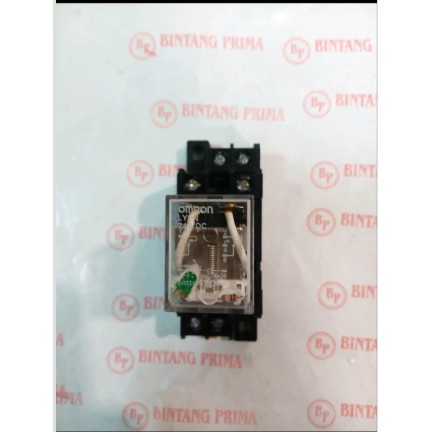 Jual Relay LY2N 24V DC + Socket PTF08A-E 8 Pin / 8 Kaki Merk Omron Original | Shopee Indonesia