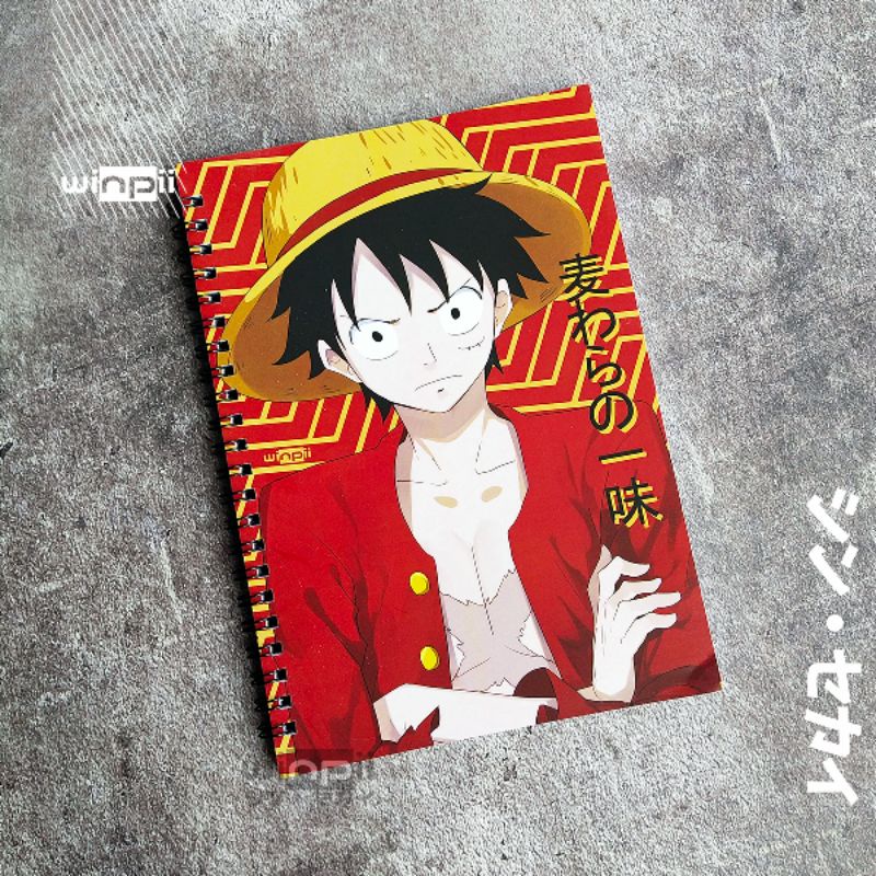 Jual Notebook Monkey D Luffy Anime One Piece | Shopee Indonesia