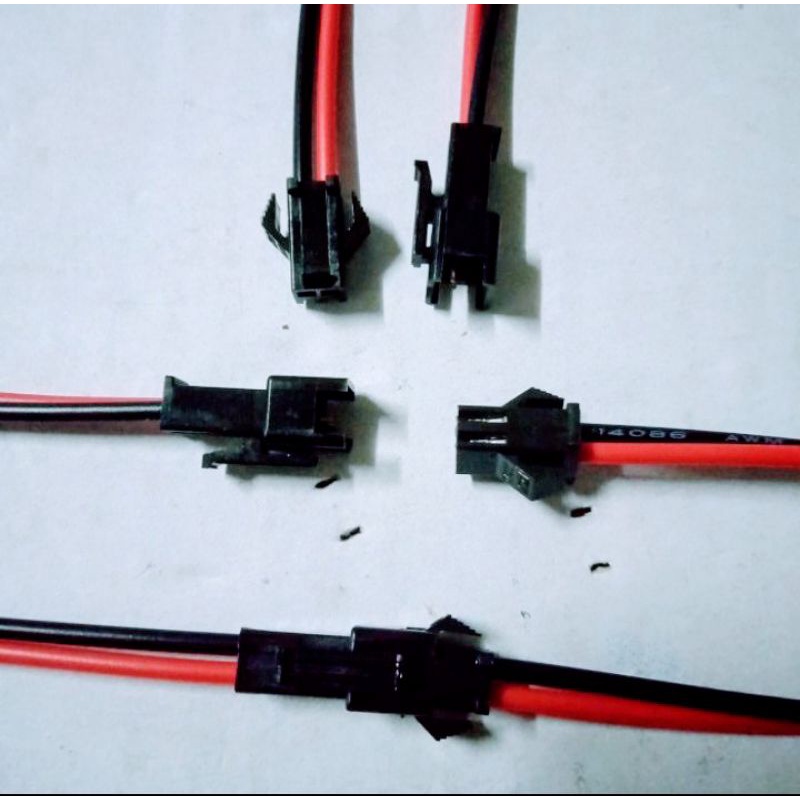 Jual Soket Terminal Kabel Male - Female Conector + Pengait + Kabel ...