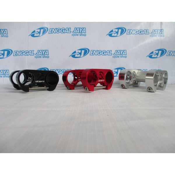 Jual r 9 Double Stem Raiser Litepro 25.4mm ORIGINAL - Double Riser Bar Sepeda Lipat - Hollow Cnc ...