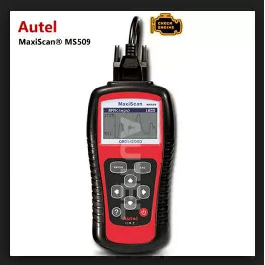 Jual BEST Scanner Mobil Injeksi Autel Maxiscan Ms509 Eobd Obd2 ...