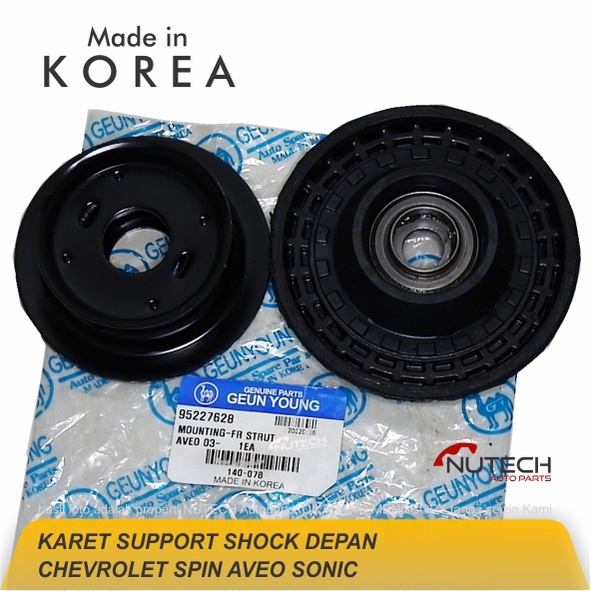Jual KARET SUPPORT SHOCK DEPAN CHEVROLET SPIN AVEO SONIC OEM KOREA ...