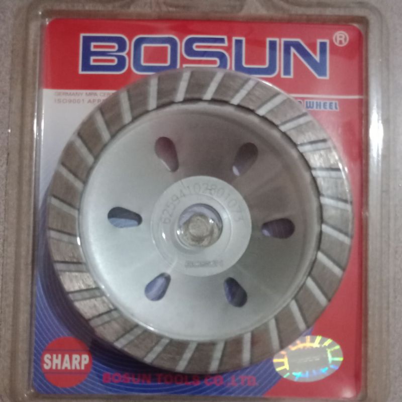 Jual Diamond Cup Wheel 4" Bosun germany grinding cup 4 | Shopee Indonesia