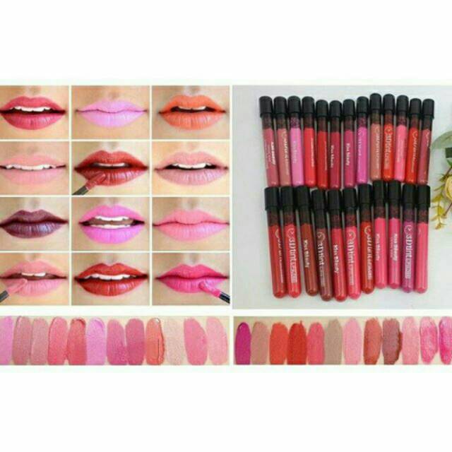 Jual Kiss beauty 3D Tint matte | Shopee Indonesia
