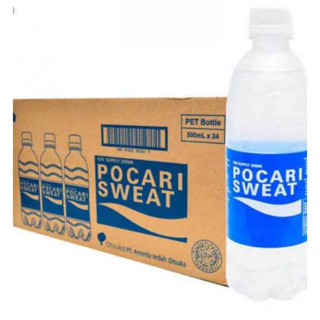 Jual Pocari Sweat Botol 350ml & 500ml [1karton 24botol] Gojek Only ...