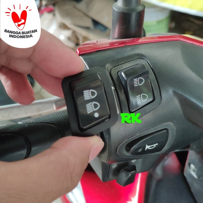 Jual tombol saklar dim 5 PIN ATS BAWAH dimmer vario 110 fi led supra ...