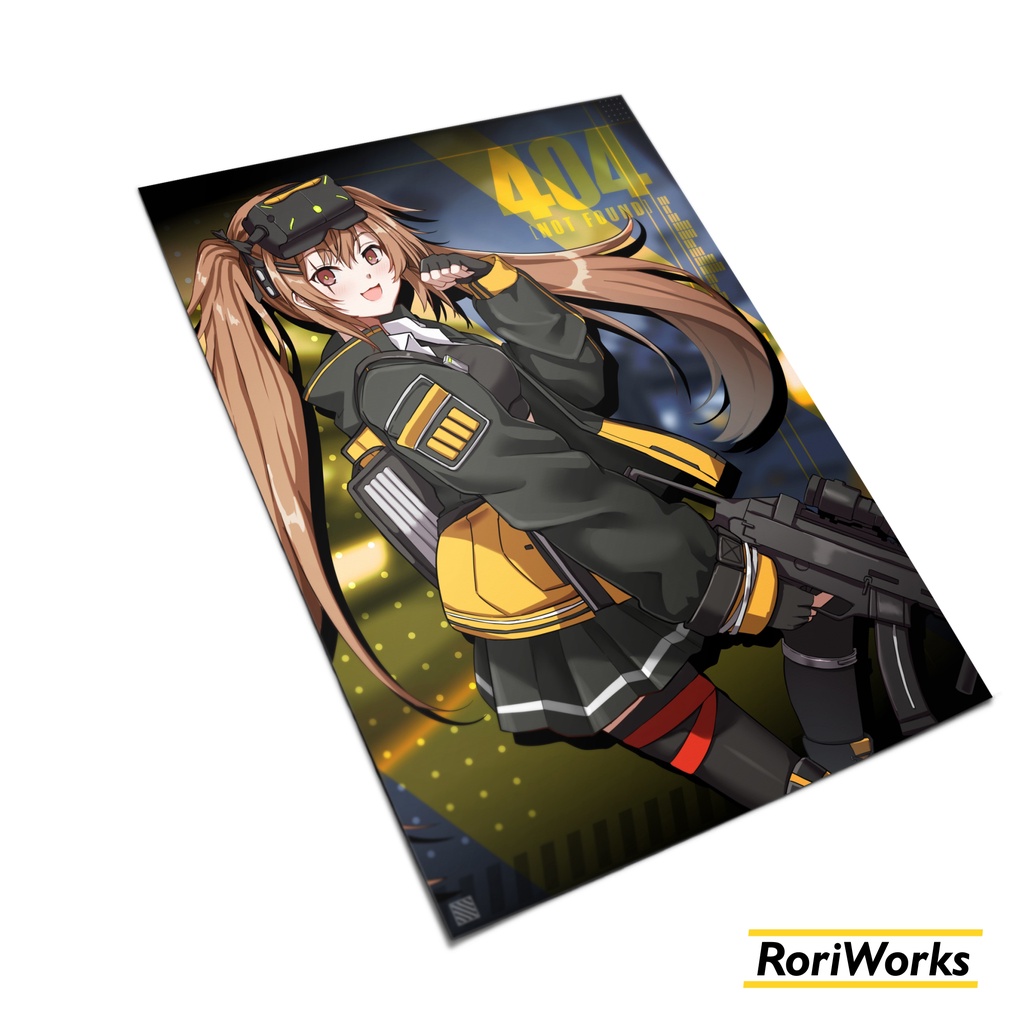 Jual Poster Anime - UMP9 Mod3 Girls' Frontline | Shopee Indonesia