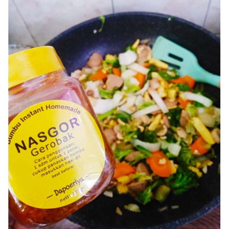 Jual Bumbu Instan Homemade "NASGOR GEROBAK" | Shopee Indonesia