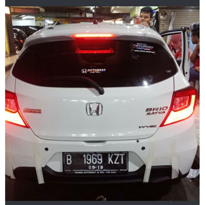Jual paket upgrade RS all new Brio diffuser dan spoiler | Shopee Indonesia