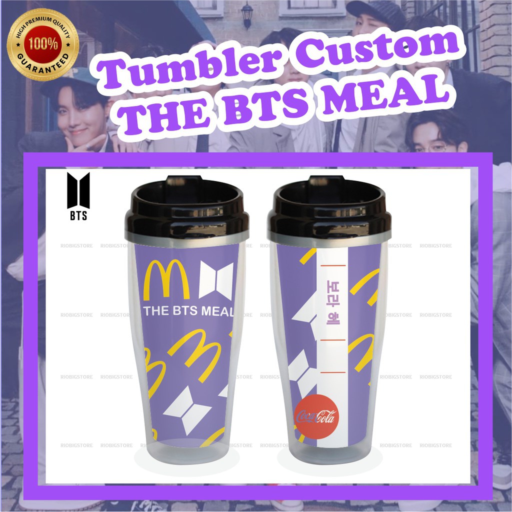 Jual [ BTS ] TUMBLER KPOP BTS MEAL MERCHANDISE BTS MEAL / BOTOL MINUM ...