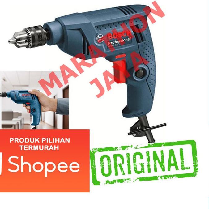 Jual HARGA PROMO !! PROMO Bor Bosch 10 mm bolak balik GBM 350 ...