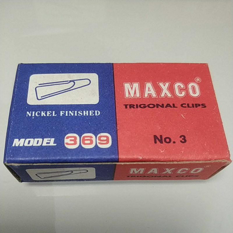 Jual Trigonal Clips Maxco no.3 model 369 / Trigonal Clip / Clip ...
