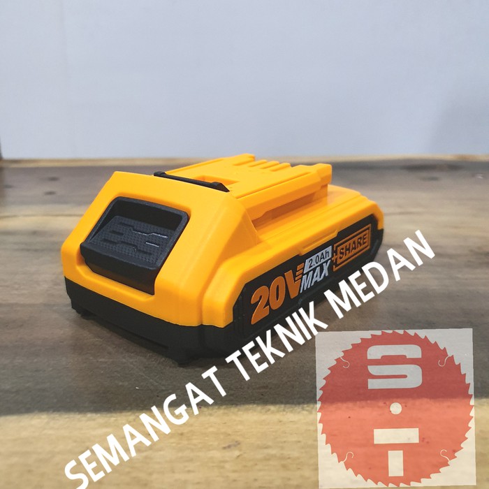 Jual FBLI2001 BATERAI LITHIUM ION CORDLESS BATTERY 20V 2.0AH 2AH 2 AH ...