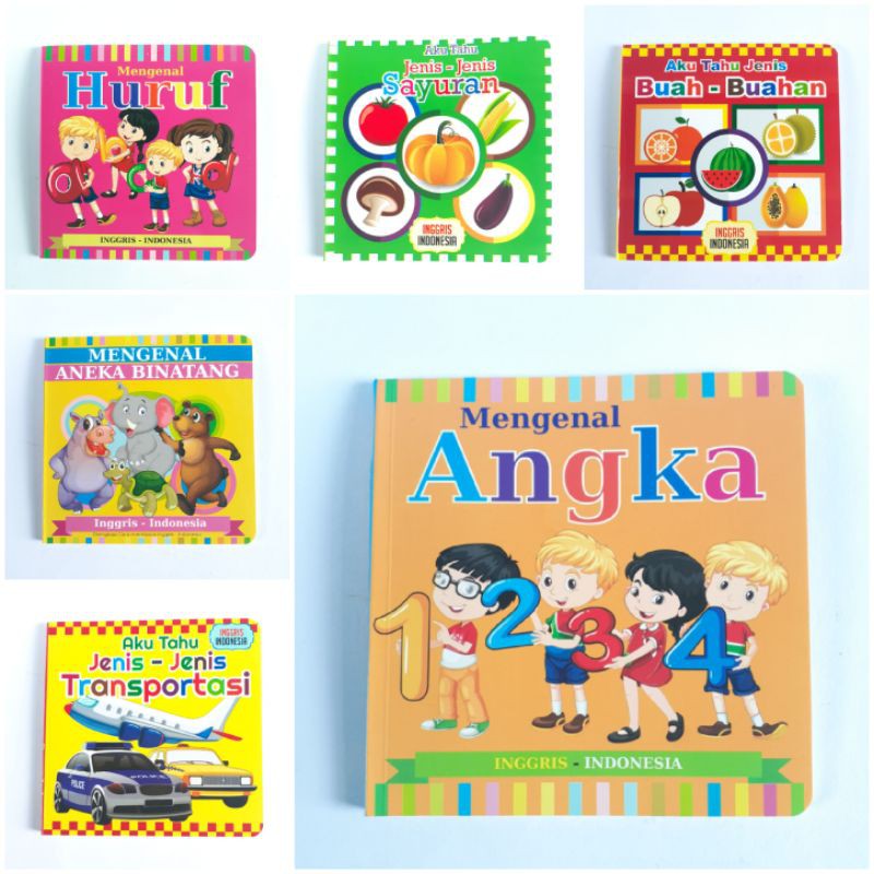 Jual HARD BOOK ANAK - BUKU ANAK TEBAL - BOARDBOOK BALITA | Shopee Indonesia