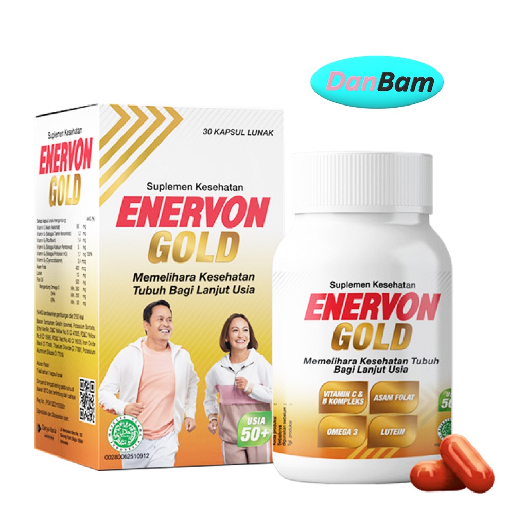 Jual Enervon Gold 30 Kapsul | Shopee Indonesia
