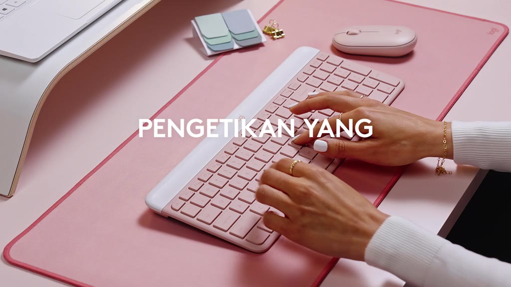 Jual Logitech Mk470 Slim Wireless Combo Keyboard And Mouse Shopee Indonesia