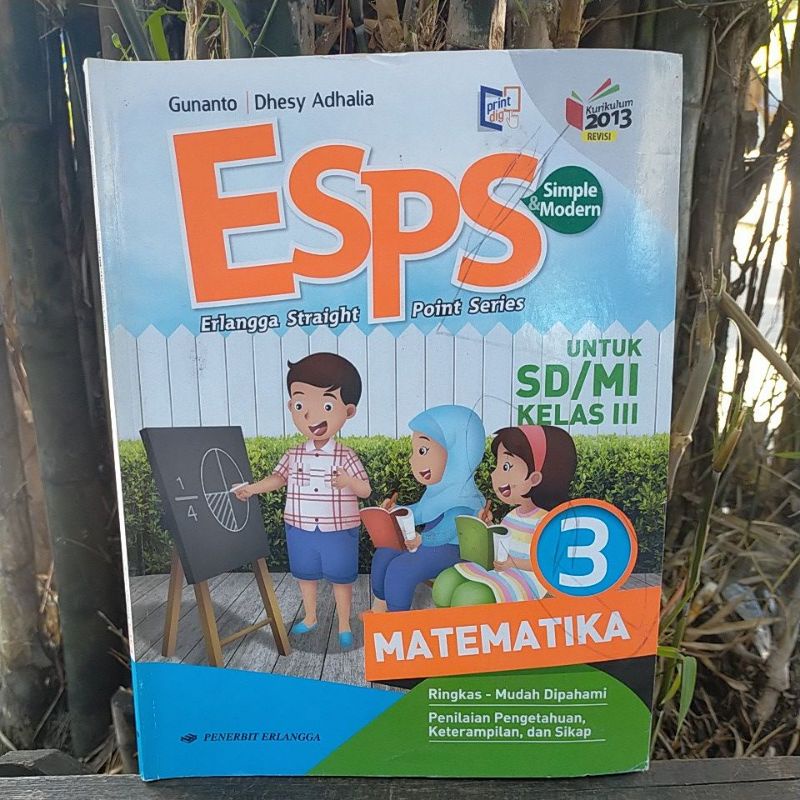 Jual ESPS Matematika Untuk Kelas 1,2,3,4,5,6 SD / MI / Bekas / Original | Shopee Indonesia