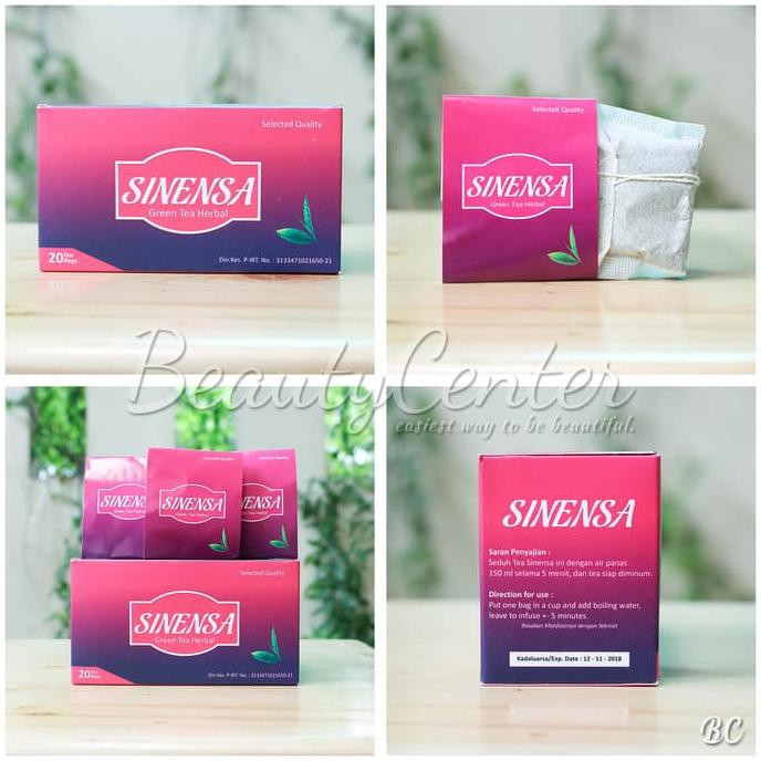 Jual Hot Promo Sinensa Kapsul + Tea Paket Sinensa Beauty Slim Herbal ...