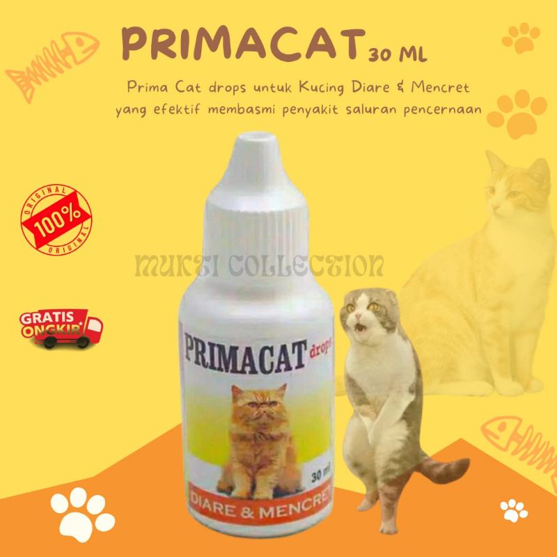 Jual Obat Diare Kucing Tetes Primacat 30 ml Obat diare dan mencret ...