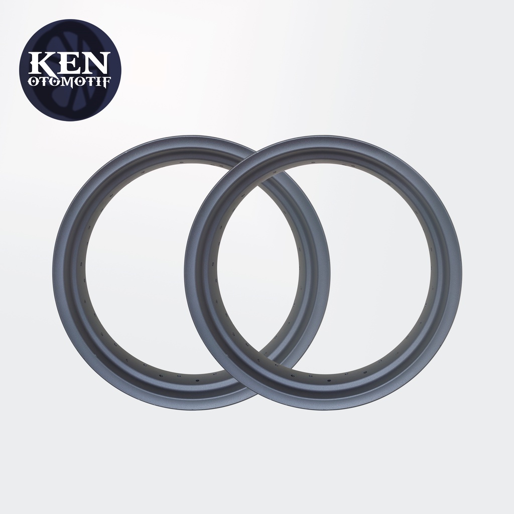 Jual Velg VRossi Sprint VR/XD Ring 17 Black ANO & Silver NC |250 & 350 ...