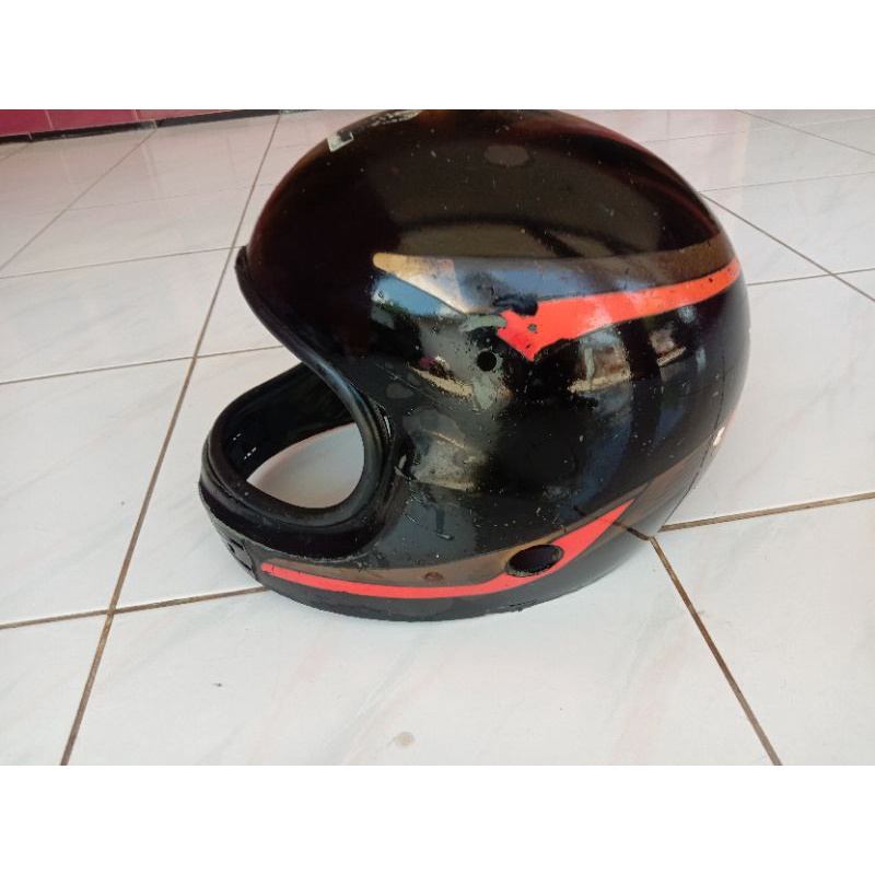 Jual helm jadul fullface vigano dmi | Shopee Indonesia
