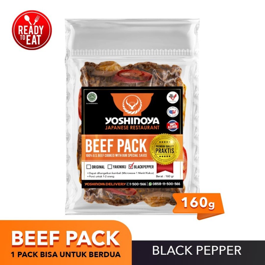 Jual Daging Sapi / Beef Pack Black Pepper 160 gram | Shopee Indonesia