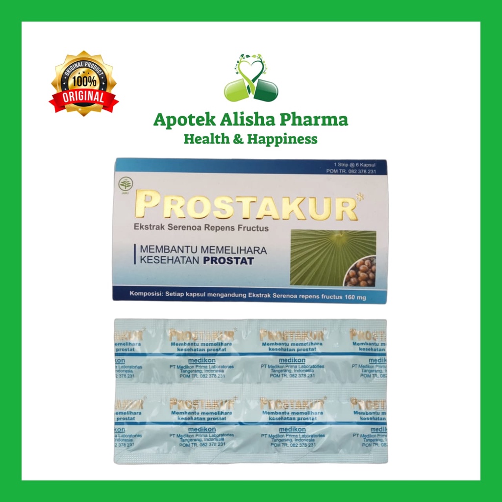 Jual Prostakur Kapsul Strip / Box - Prostacur Ekstrak Serenoa Obat ...