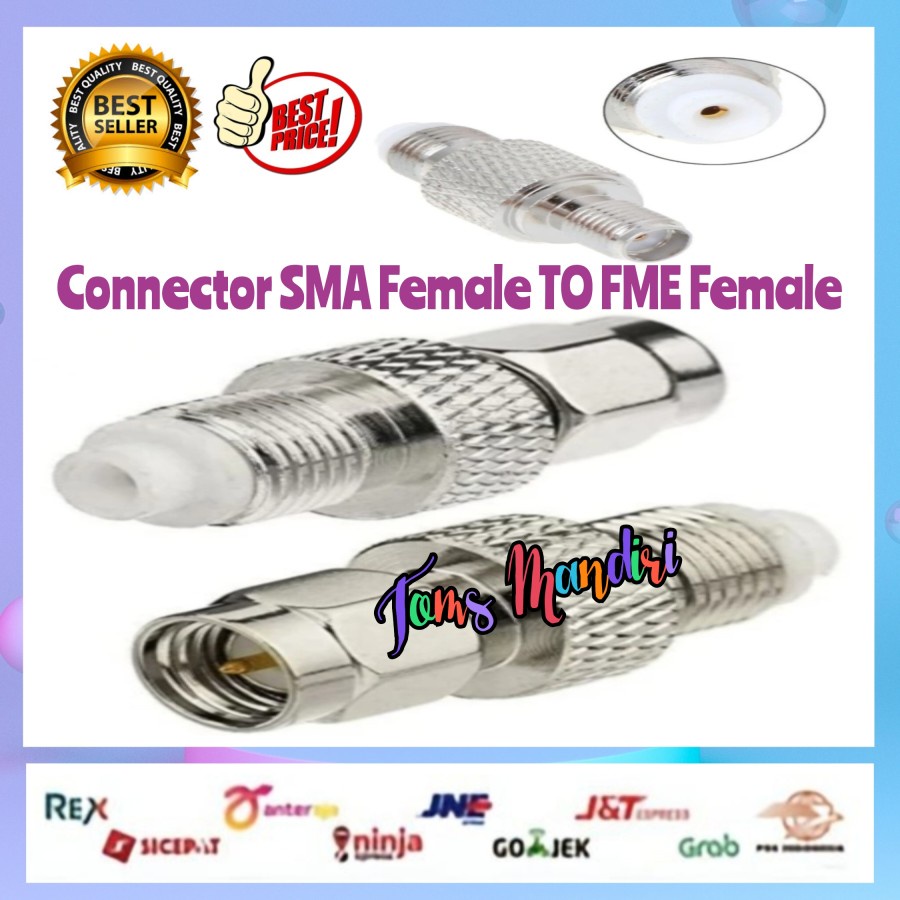 Jual Konektor SMA female to FME female | Shopee Indonesia