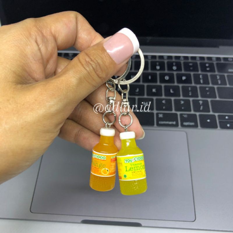 Jual MINIATUR PRODUK GANTUNGAN KUNCI KEYCHAIN SOUVENIR MINUMAN KEMASAN ...