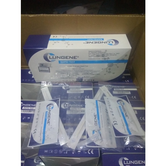 Jual ALAT RAPID TEST SWAB ANTIGEN MANDIRI CLUNGENE BIRU ECER SIAP PAKAI ...