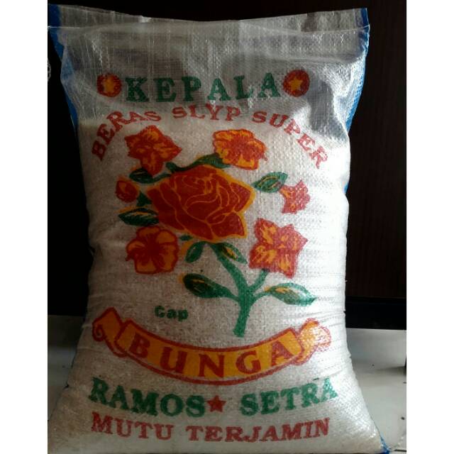 Jual beras bunga 10kg cap kepala slyp | Shopee Indonesia