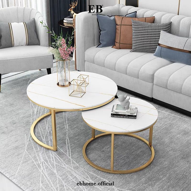 Jual Meja Bulat Marmer Import / Luxury Marble Round Table 32/1 | Shopee ...