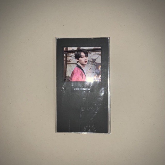 Jual [BOOKED] stray kids lee know in life frame photocard | Shopee ...
