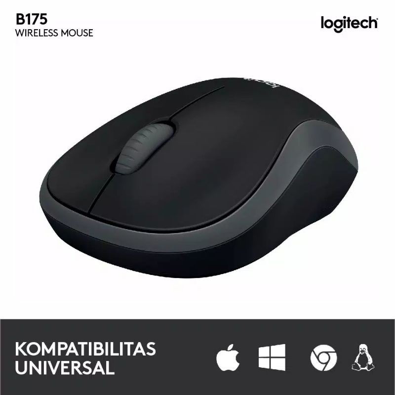 Jual Logitech B175 Wireless Mouse | Shopee Indonesia