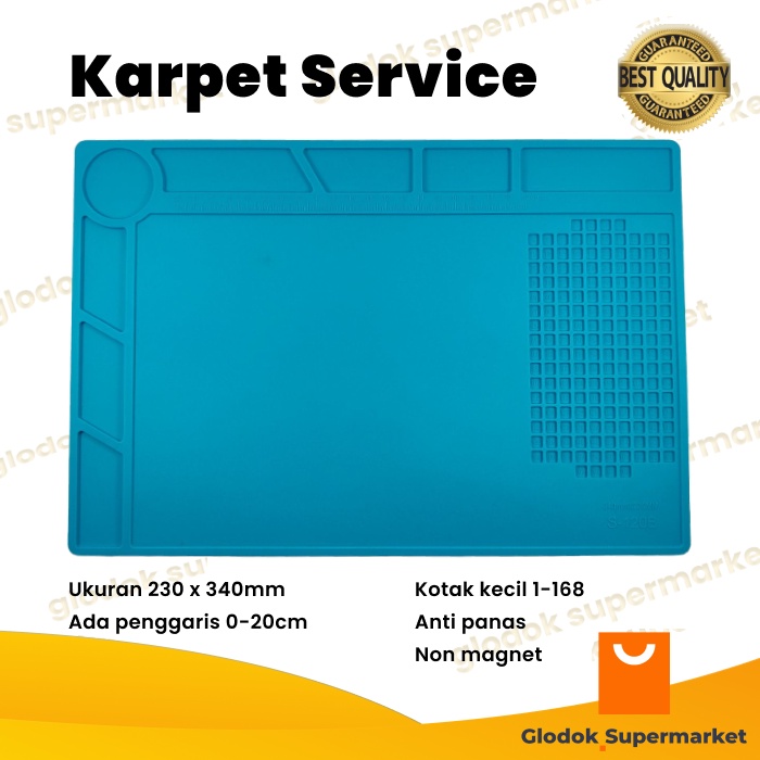 Jual Karpet Alas Service HP Anti Panas Tatakan Servis Non Magnet S120B ...