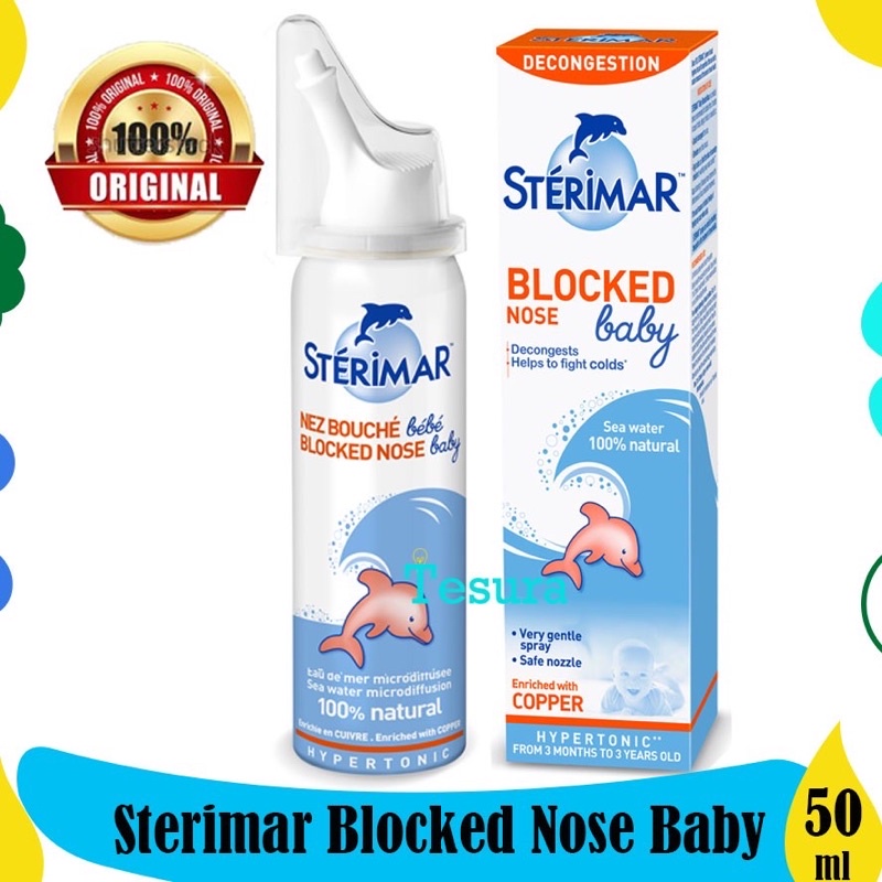 Jual STERIMAR BLOCKED NOSE BABY (Sterimar Baby untuk Hidung Tersumbat ...
