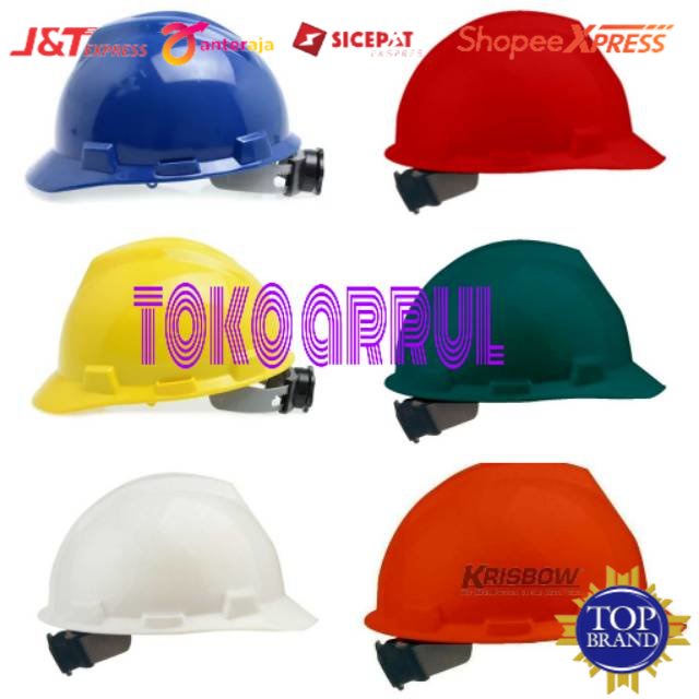 Jual HELM PROYEK HELM SAFETY KRISBOW FRONT BRIM | Shopee Indonesia