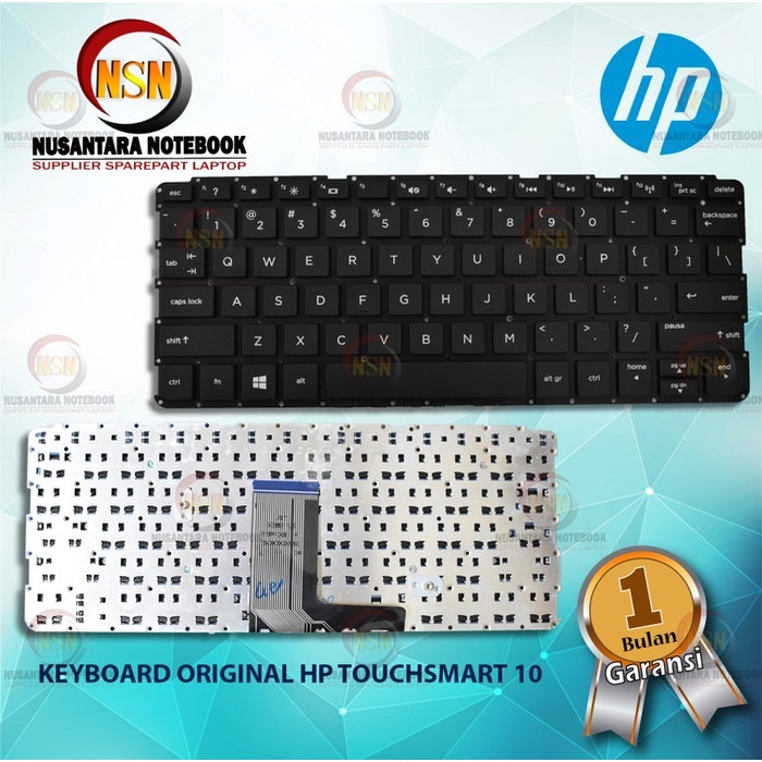 Jual Keyboard HP Pavilion 10 TouchSmart 10 10-E Hitam | Shopee Indonesia