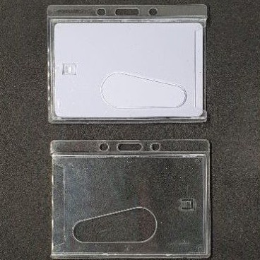 Jual casing id card tempat id card akrilik bening transparan | Shopee ...