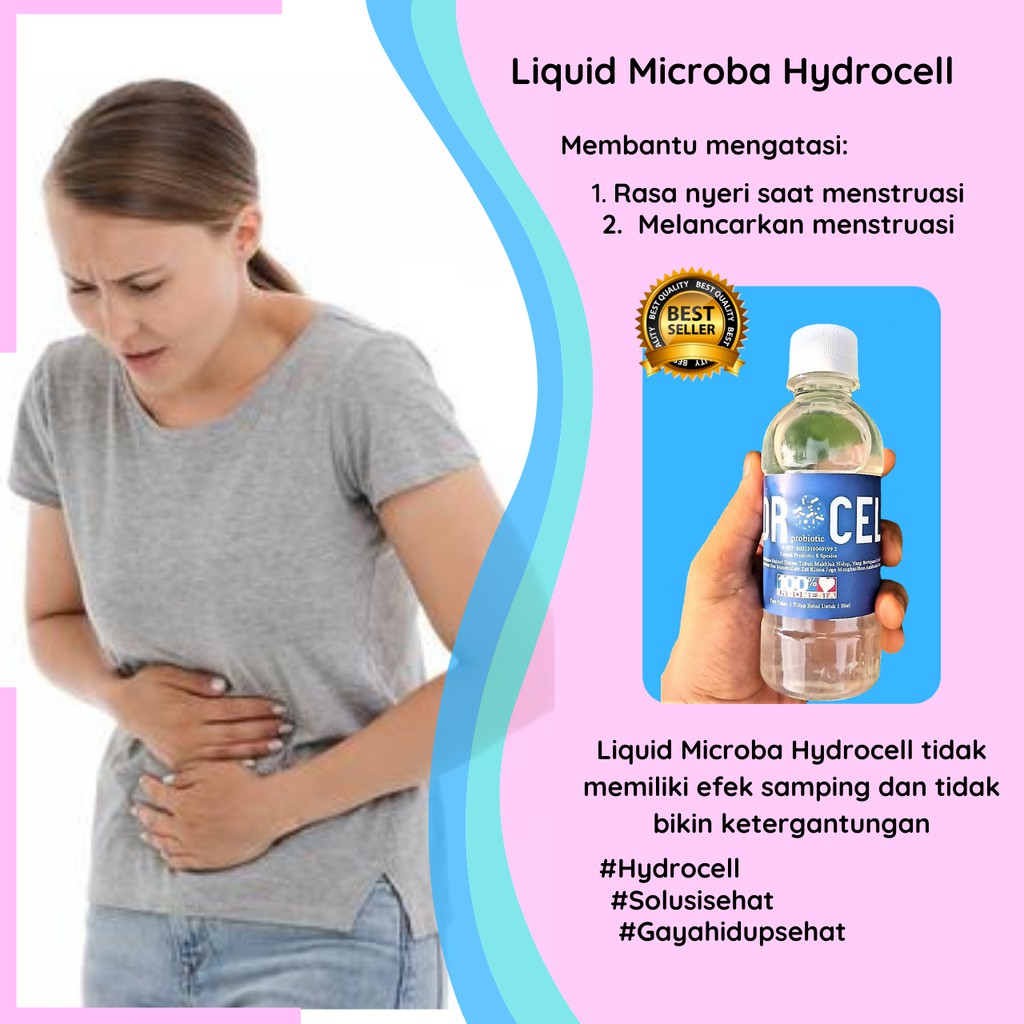 Jual Probiotik Hydrocell Obat Nyeri Haid Obat Menstruasi Dan ...