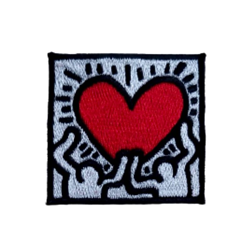 Jual KEITH HARING - HEART (Patch) | Shopee Indonesia