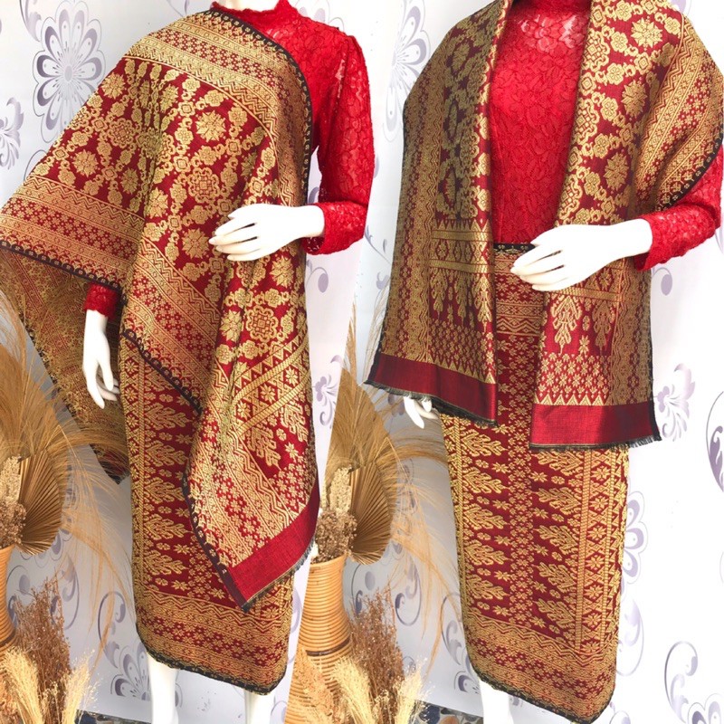 Jual SONGKET LEPUS MERAH PENGANTIN - ILHAM SONGKET TENUN TANGAN ASLI PALEMBANG | Shopee Indonesia